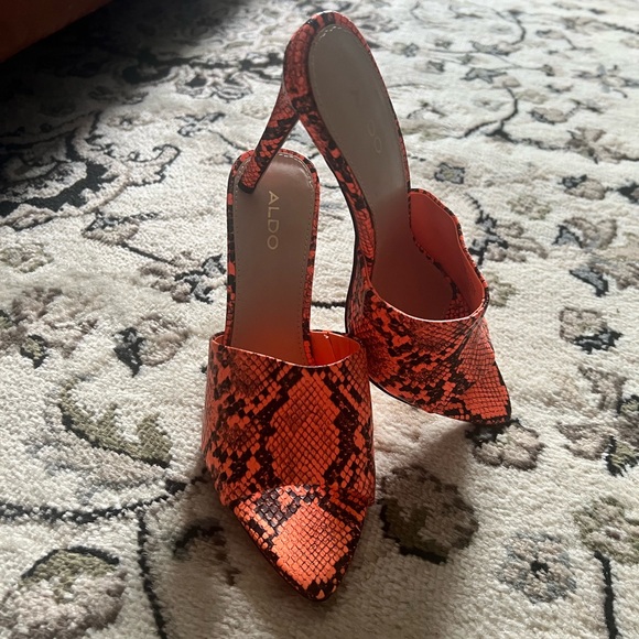 Aldo | Shoes | Aldo Snakeskin Heels | Poshmark